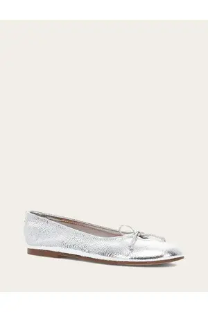 THE FRYE COMPANY Emma Ballet Flat - Silver