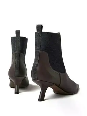 Brunello Cucinelli Monili Detail Chelsea Boots