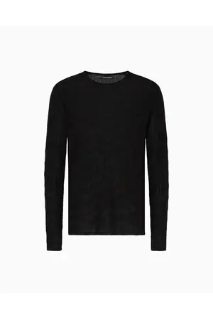 Emporio Armani Textured Knit Jumper