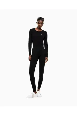 Emporio Armani Core Lady Stretch Cotton Jersey Leggings