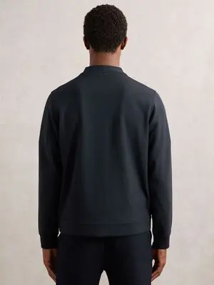 REISS Premium Interlock Press-stud Cardigan