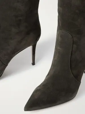 GIANVITO ROSSI Hansen 85 Suede Over-the-knee Boots