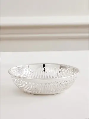 Christofle Albi -plated Bread Basket - Silver