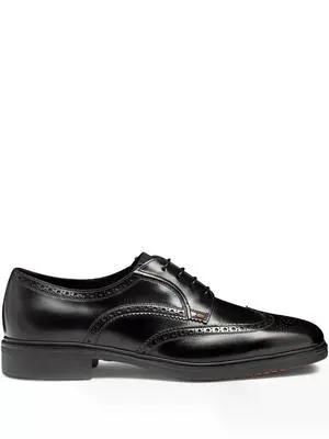 Santoni Easy Brogues - Black