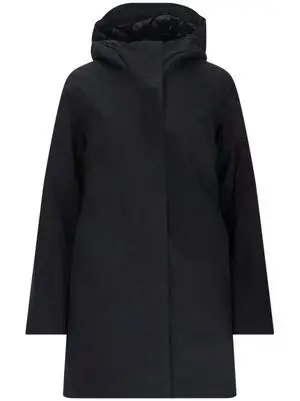 K-WAY Hooded Zipped Parka Coat