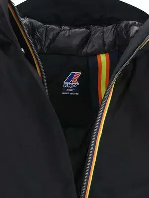 K-WAY Hooded Zipped Parka Coat