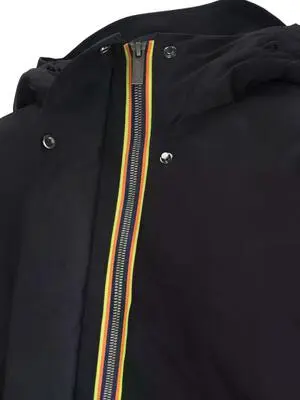 K-WAY Hooded Zipped Parka Coat