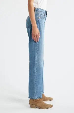 LEVI'S 501® Curve High-waist Straight-leg Jeans - Lucid Dream