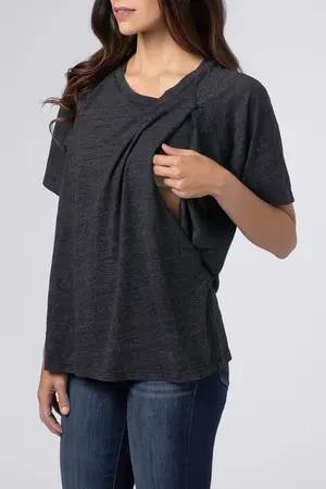 Bun Maternity Nursing Apparel T-shirts For Women