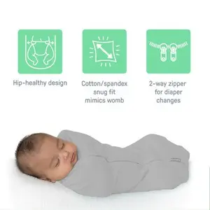 INGENUITY Swaddleme Compression Baby Swaddle Pod - I Heart You