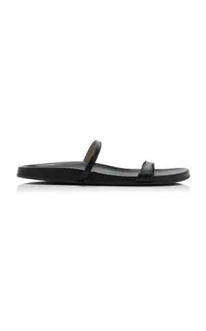 THE ROW Hugh Leather Sandals