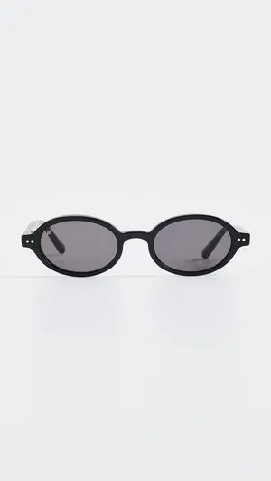 JIMMY FAIRLY Elvie Oval Sunglasses