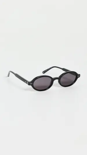 JIMMY FAIRLY Elvie Oval Sunglasses