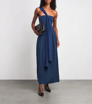 Max & Co. Jersey Draped Maxi Dress