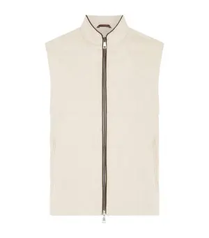 N.peal Cashmere Belgravia Gilet - Beige