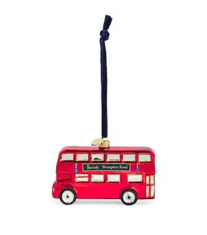 Harrods Bus Tree Decoration - Red