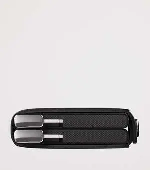 SECRID Leather Twinwallet - Black