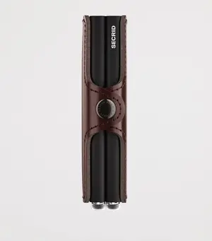 SECRID Leather Twinwallet - Brown