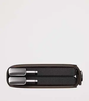 SECRID Leather Twinwallet - Brown