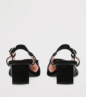 ROGER VIVIER Belle Vivier Slingback Pumps - Black