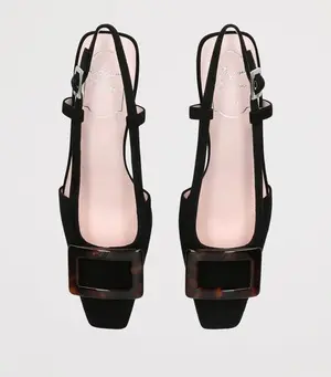 ROGER VIVIER Belle Vivier Slingback Pumps - Black