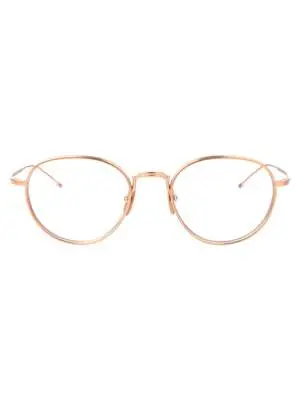 Thom Browne Optical Round Frame Eyeglasses - Pink