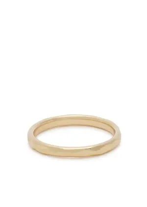 ASTRID & MIYU Textured 18kt -plated Ring - Gold