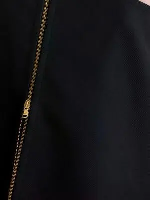 PATOU Belted Zip-front Midi Skirt