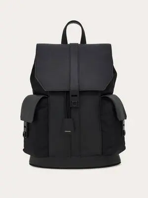 FERRAGAMO Utility Backpack - Black