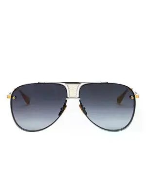 Dita Pilot-Frame Sunglasses Metallic