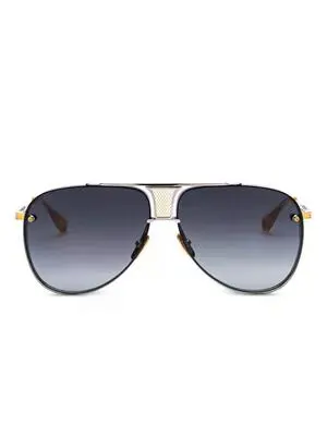 Dita Pilot-frame Sunglasses - Silver