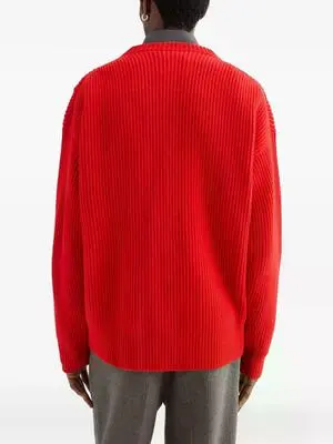 JIL SANDER Wool Crew Neck Sweater