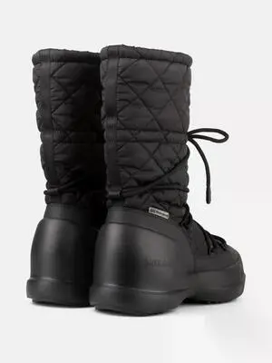 Moon Boot Mezzaluna Lace-up Boots - Black
