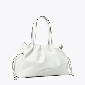 Tory Burch Ella Natuura™ Drawstring Tote - Bianco