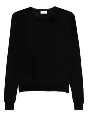 Saint Laurent Crew-neck Wool Top