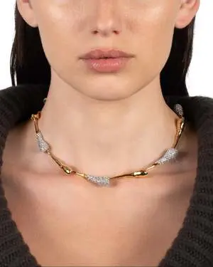 Alexis Bittar Silver Tone Necklaces