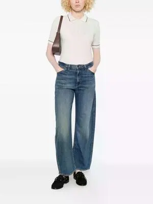 NILI LOTAN Cotton-blend Jeans - Blue