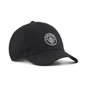 PUMA Manchester City Essentials Adjustable Cap - Black