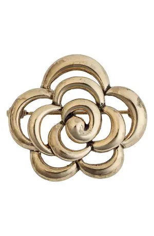 PANACEA Flower Brooch - Gold