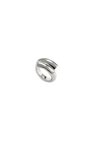UNODE50 Closed Tube Ring - Silver