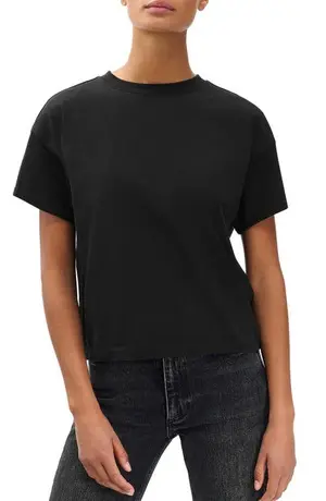 Rag & Bone Kelley Boxy Cotton Jersey T-shirt