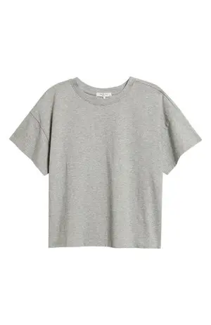 Rag & Bone Kelley Boxy Cotton Jersey T-shirt - Heather Grey