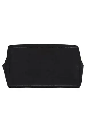 Little Liffner Mega Sprout Suede Tote - Black