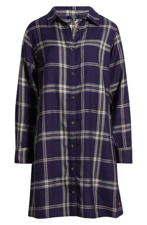 HATLEY Cara Long Sleeve Shirtdress