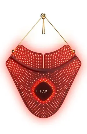 Foreo Faq™ 211 Silicone Led + Near-infrared Neck & Décolleté Mask - None