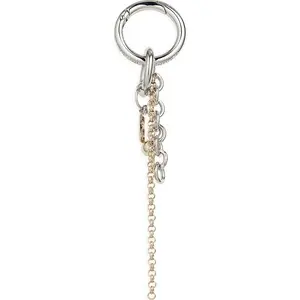 JUSTINE CLENQUET Lewis Key Chain - Gold/palladium
