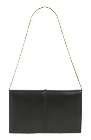 DEMELLIER The Tokyo Snakeskin Embossed Leather Clutch