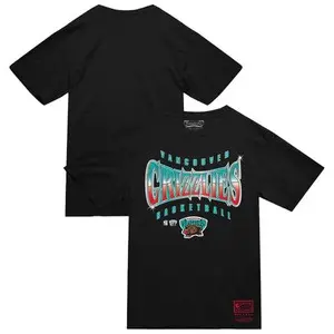 Mitchell & Ness Vancouver Grizzlies Worldwide Collection Glow Up T-shirt - Black
