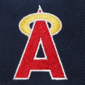 Mitchell & Ness California Angels Team Tagged Snapback Hat