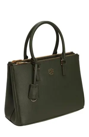 Gorski Top Handle Leather Crossbody Bag - Olive